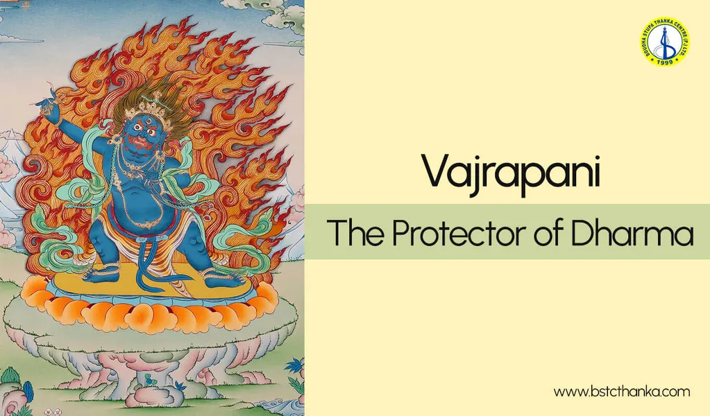 Vajrapani | Boudha Stupa Thanka