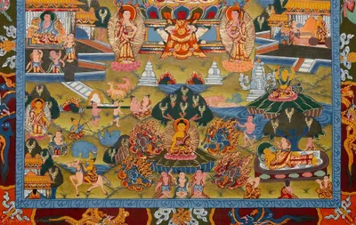 OLD THE HISTORY OF BUDDHA | Boudha Stupa Thanka