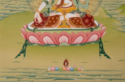 WHITE TARA KARMA GADRI STYLE | Boudha Stupa Thanka