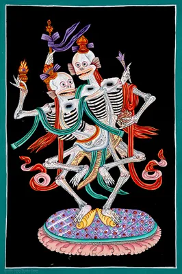 Chittapati Thangka Painting – Sacred Protector of Inner Wisdom | Boudha ...