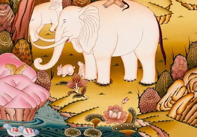 4 NOBLE FRIEND | Boudha Stupa Thanka