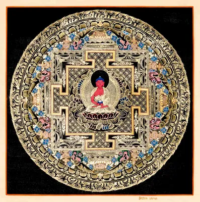 UNIVERSAL MANDALA | Boudha Stupa Thanka