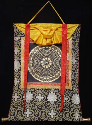 MANTRA MANDALA | Boudha Stupa Thanka