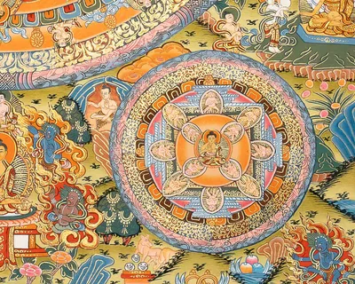UNIVERSAL MANDALA | Boudha Stupa Thanka