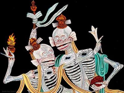 Chittapati Thangka – The Sky-Dancer of Wisdom and Liberation | Boudha ...