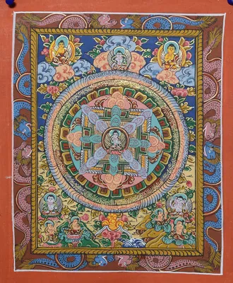 UNIVERSAL MANDALA | Boudha Stupa Thanka