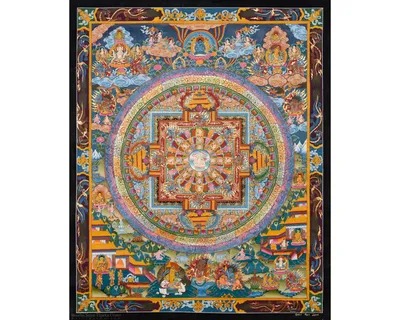 UNIVERSAL MANDALA THANKA | Boudha Stupa Thanka
