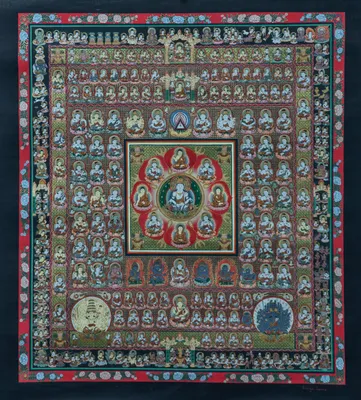 JAPANESE MANDALA | Boudha Stupa Thanka