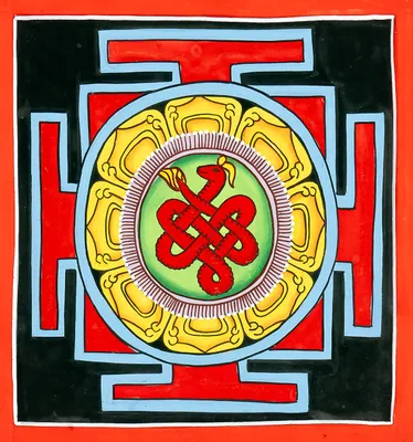 Nagamandala Thangka – Sacred Symbol of Protection and Harmony | Boudha ...