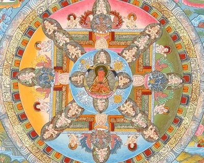 UNIVERSAL MANDALA | Boudha Stupa Thanka