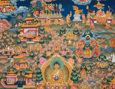 OLD THE HISTORY OF BUDDHA | Boudha Stupa Thanka