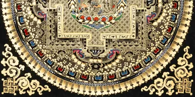 Guru Mandala – Handmade Thangka Painting | Boudha Stupa Thanka