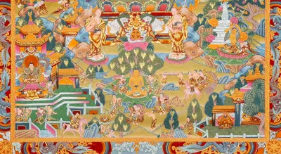 OLD THE HISTORY OF BUDDHA | Boudha Stupa Thanka