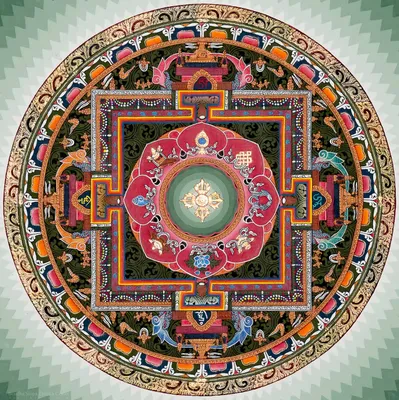 Vajra Lotus Mandala – Symbol of Purity & Indestructible Wisdom | Boudha ...