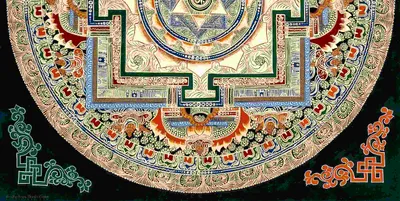 UNIVERSAL MANDALA | Boudha Stupa Thanka
