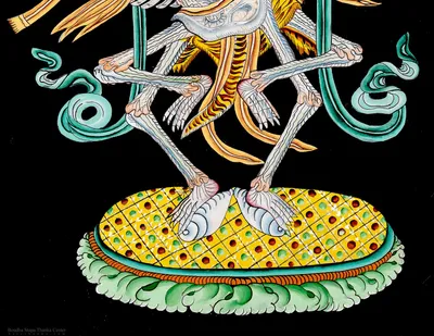 Chittapati Thangka – The Sky-Dancer of Wisdom and Liberation | Boudha ...