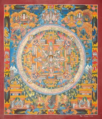 UNIVERSAL MANDALA | Boudha Stupa Thanka