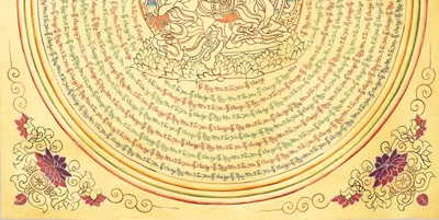 Guru Mandala – Handmade Thangka Painting | Boudha Stupa Thanka