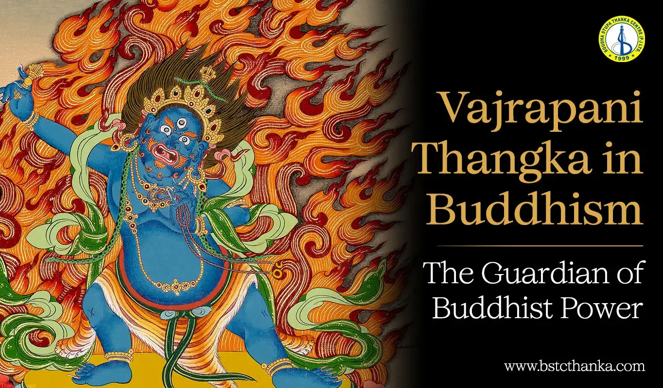 Significance of Vajrapani Thangka in Buddhism | Boudha Stupa Thanka
