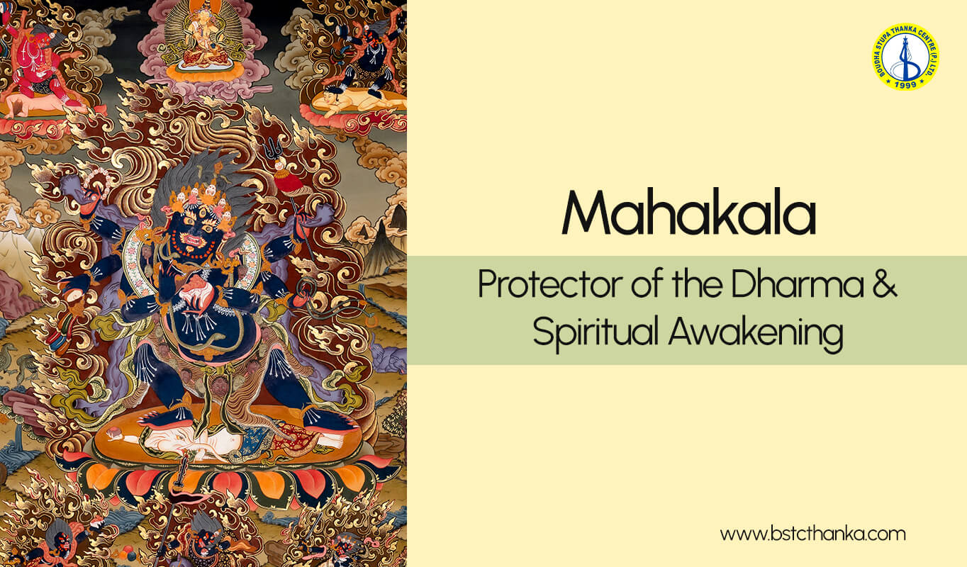 Mahakala Deity | Boudha Stupa Thanka